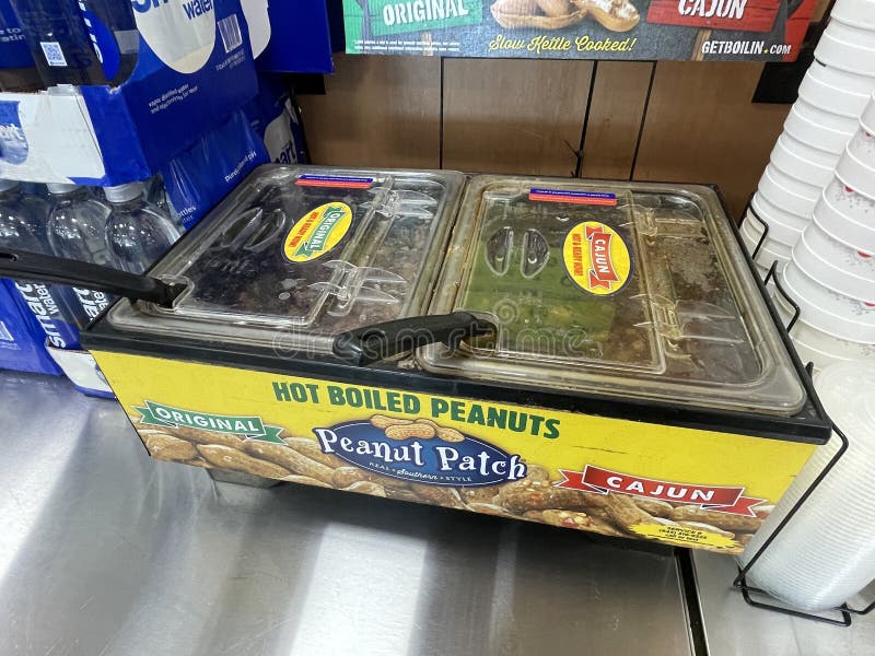 7 11 Convenience Store Peanut Patch Boiled Peanuts Display Editorial ...