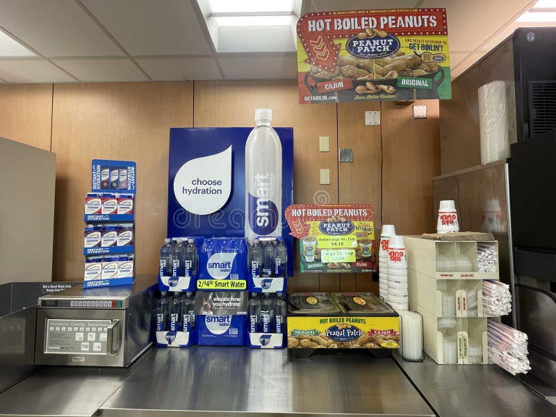 7 11 Convenience Store Peanut Patch Boiled Peanuts Display Table ...