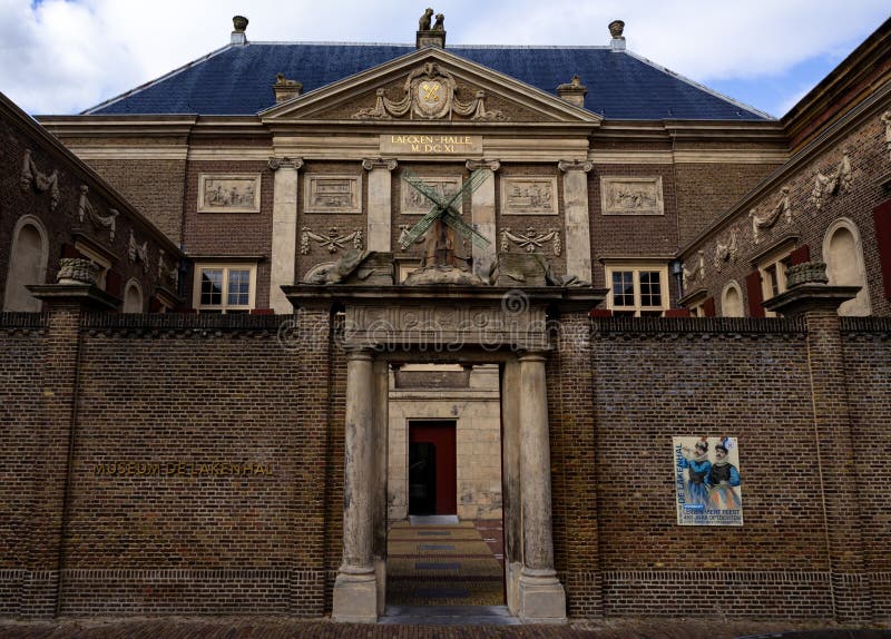 Lakenhal Museum Leiden editorial stock image. Image of destination ...