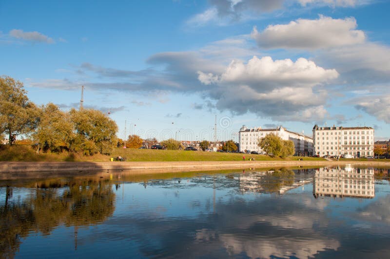 The Lakes in Copenhagen Denmark Stock Image - Image of water ...