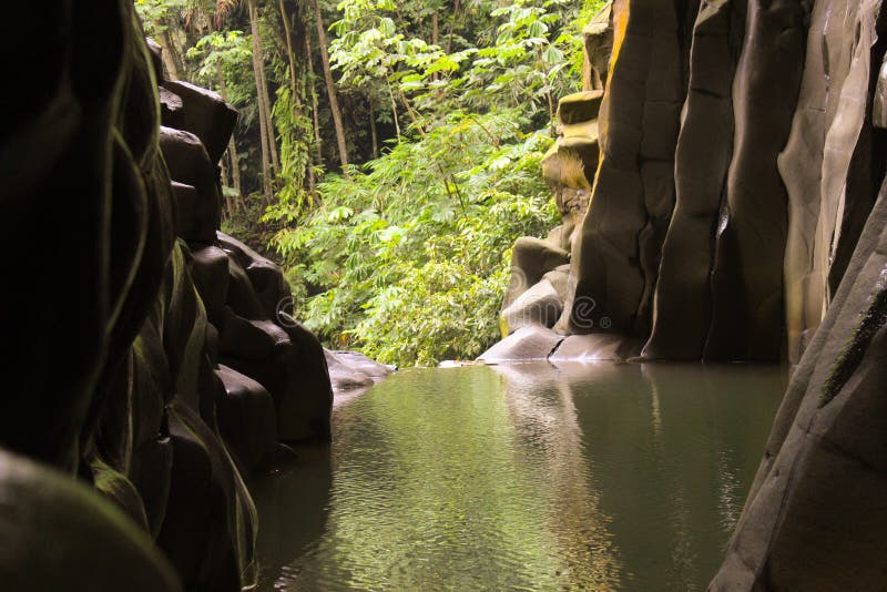 River between rock cliffs stock photo. Image of river - 207746780