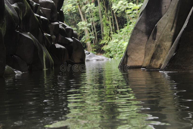 River between rockcliffs stock image. Image of river - 207743531