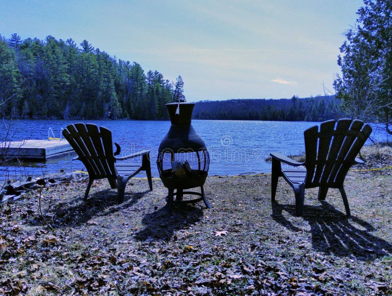 Lakeside Delight stock photo. Image of river, plant - 215687636