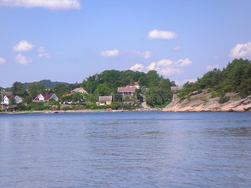 Lakeside homes stock photo. Image of isolated, spectacular - 182569186