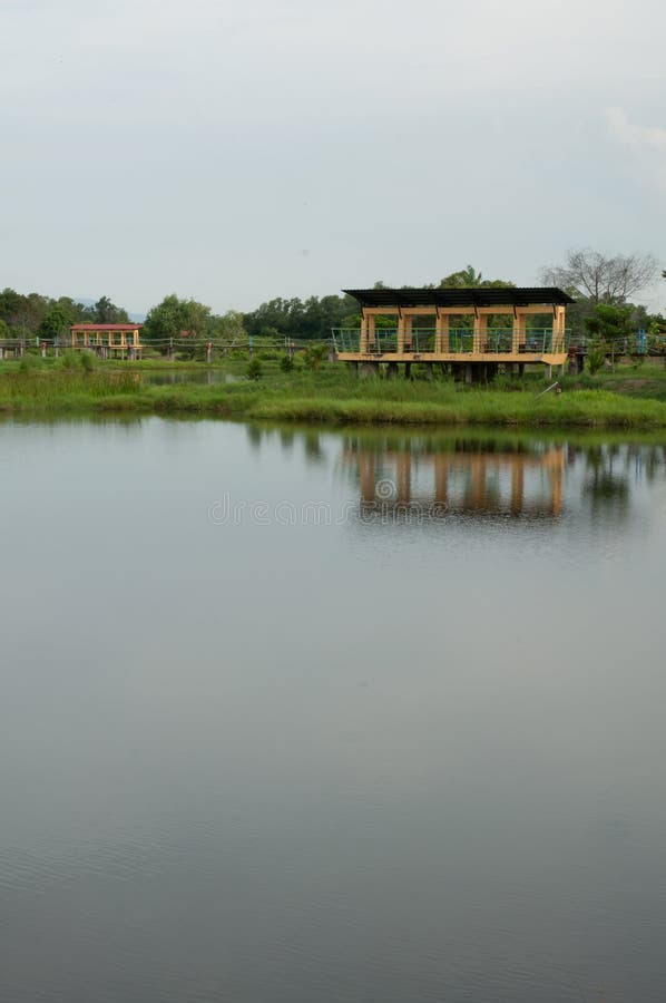 Lakeside Landscape stock photo. Image of nature, cloud - 20344262