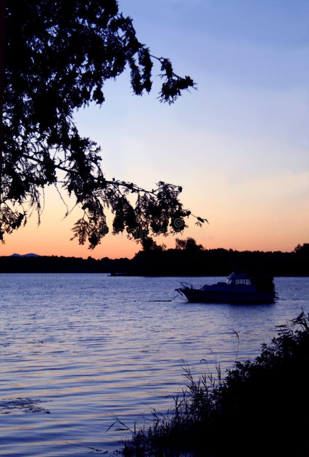 Lakeside stock image. Image of summer, skies, peaceful - 1051851