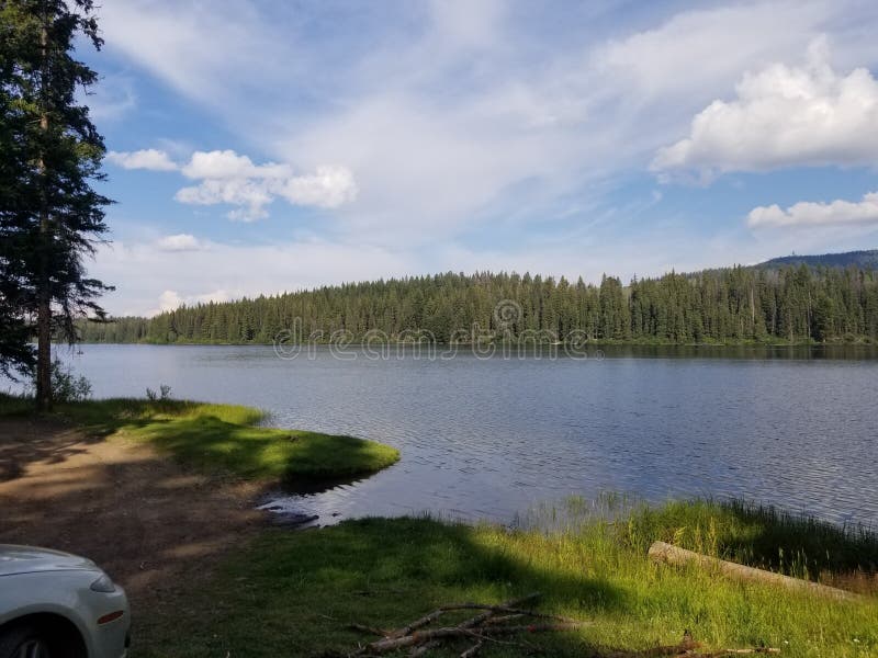 Lakeside view stock photo. Image of lakeside, beautiful - 130696938