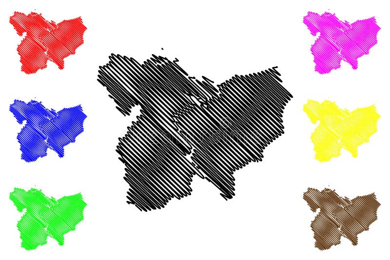 Lakhisarai District Bihar State, Munger Division, Republic of India Map ...