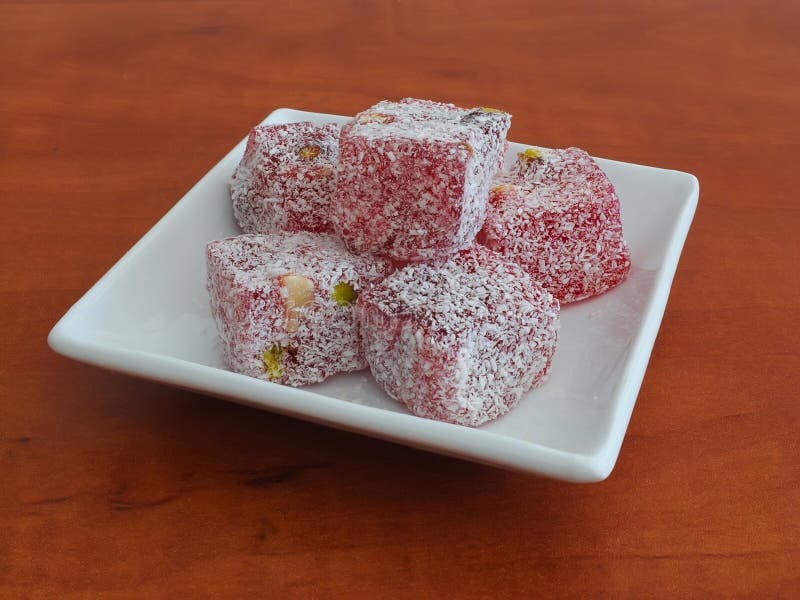 Lakoum de Rahat imagen de archivo. Imagen de aislado, bocado - 2792715