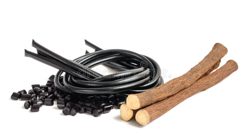 Lakritze stockbild. Bild von aromatisch, biologisch, stücke - 52433775