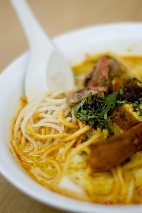 Laksa stock image. Image of blue, noodles, asia, south - 3453385