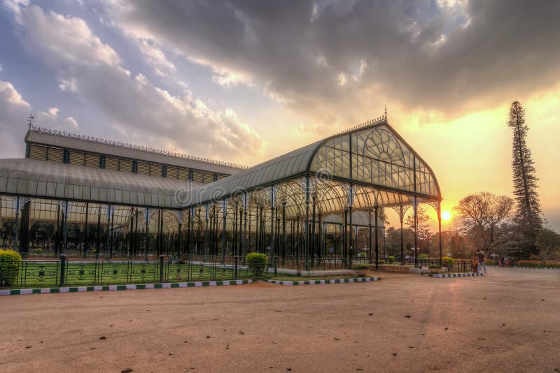 Lalbagh Bangalore stock photo. Image of building, lalbagh - 65668142