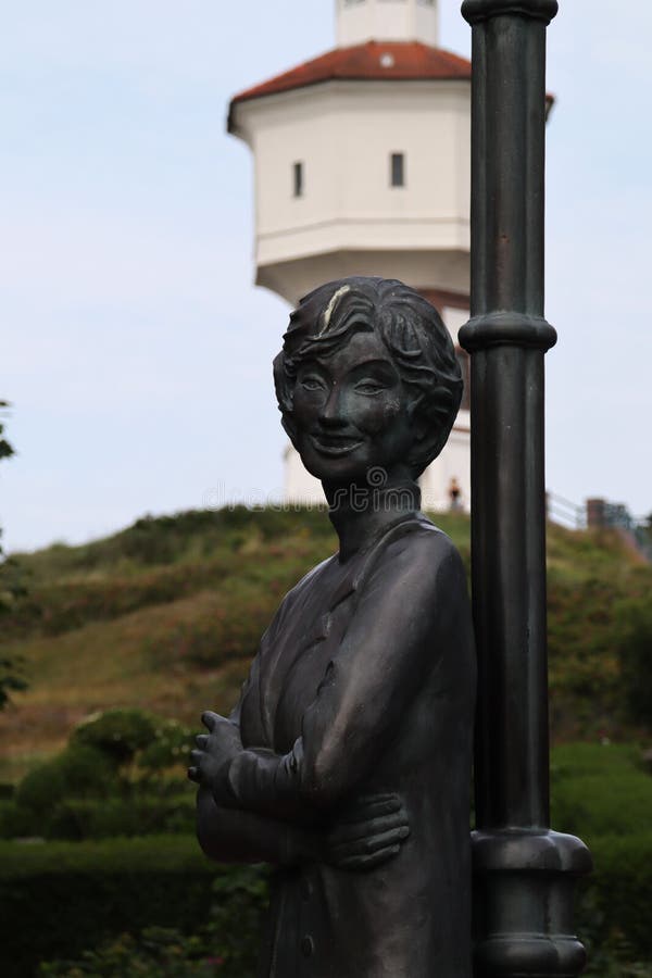 Lale Andersen on Langeoog stock photo. Image of house - 191511890