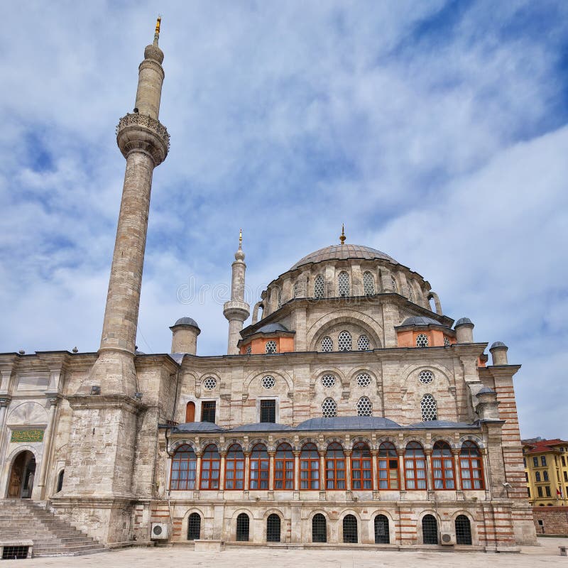 Laleli Mosque 02 stock photo. Image of middle, holy, constantinople ...