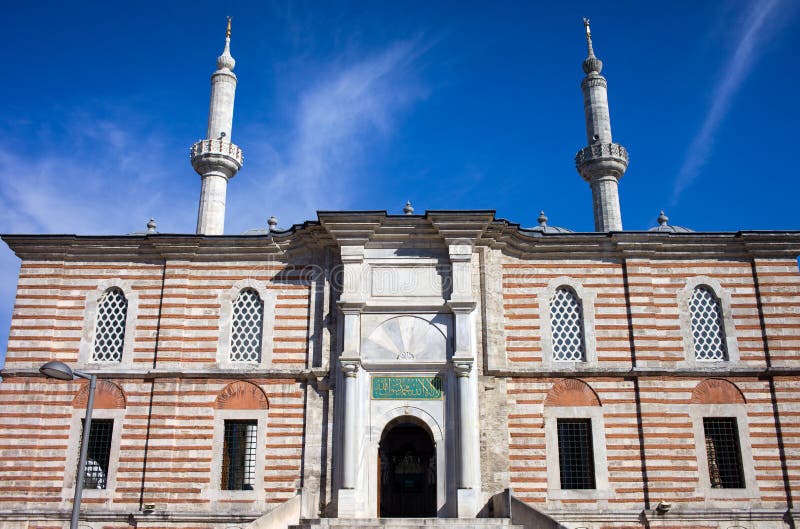 Laleli Mosque in Istanbul stock image. Image of heritage - 20623145