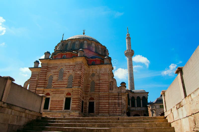 Laleli Mosque in Istanbul stock photo. Image of exterior - 21873676