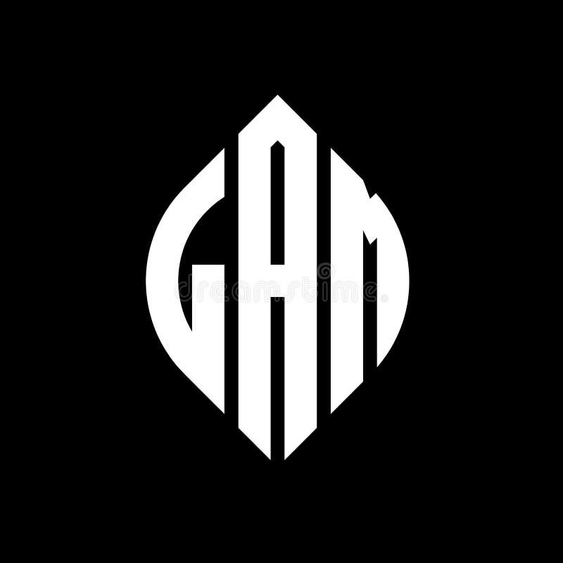 LAM Circle Letter Logo Design with Circle and Ellipse Shape. LAM ...