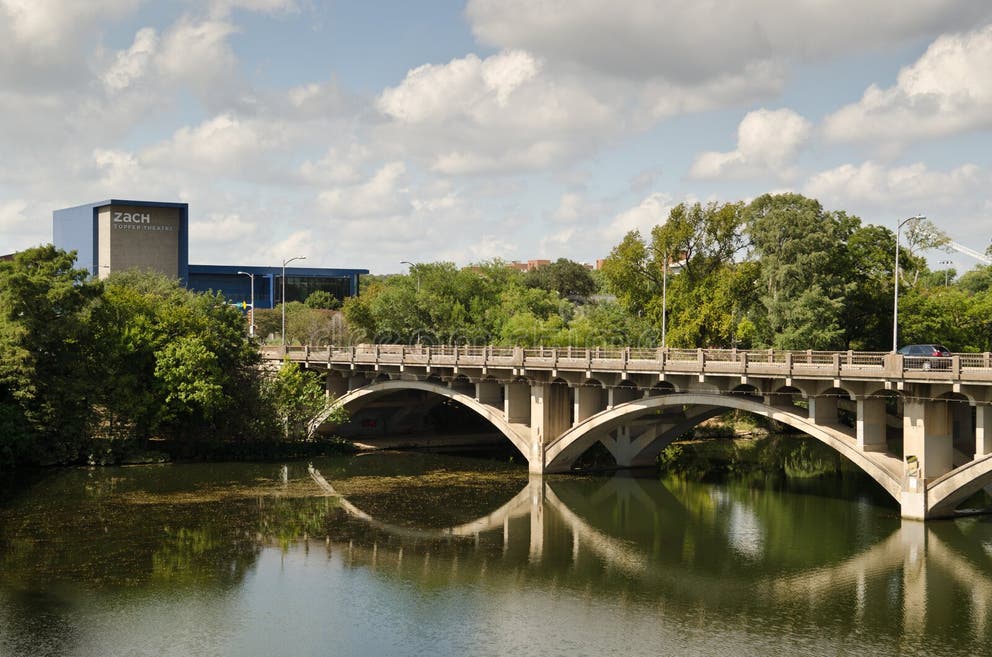 Lamar Bridge in Austin Texas Editorial Stock Photo - Image of building ...