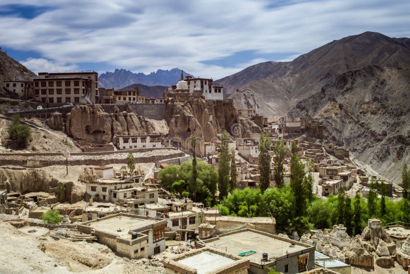 Lamayuru monastery stock image. Image of lamayuru, mountains - 27955275