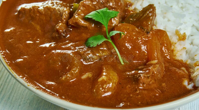 Lamb and Apricot Cape Malay Curry Stock Image - Image of lamb, fresh ...