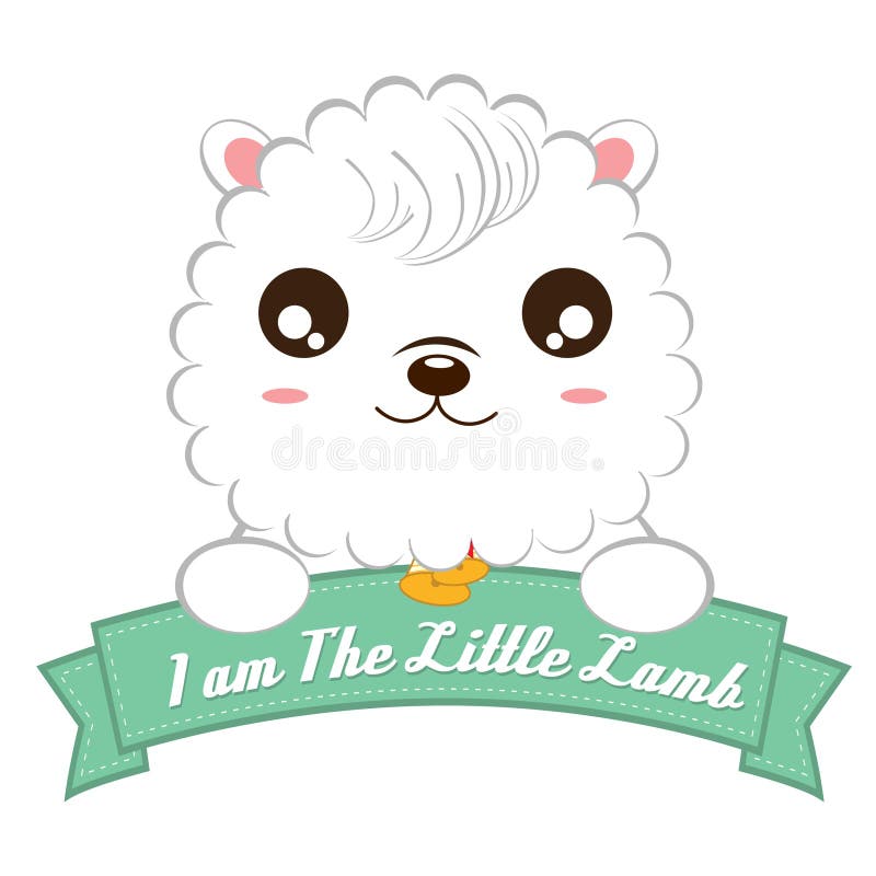 Lamb Banner. Vector Illustration Decorative Design Stock Vector ...