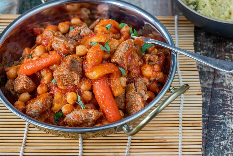 Lamb tajine stock photo. Image of middle, main, ingredient - 265264014