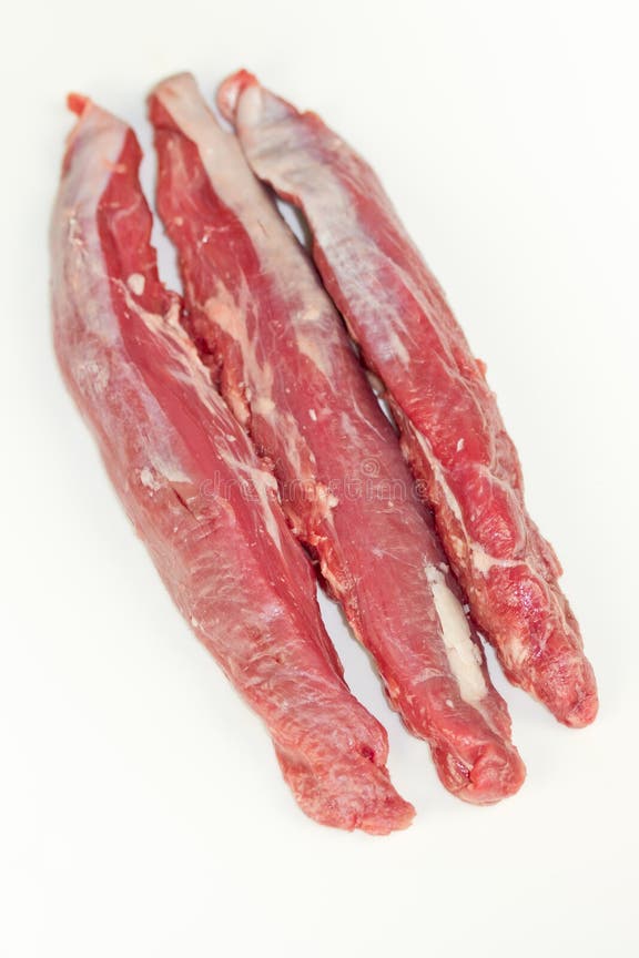 Lamb fillets isolated stock image. Image of close, meat - 41746229