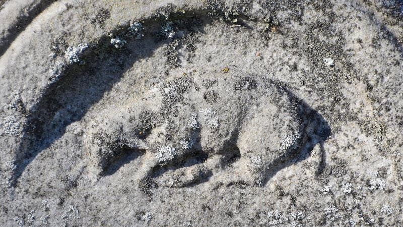 Lamb of God on Headstone stock photo. Image of headstone - 291233730