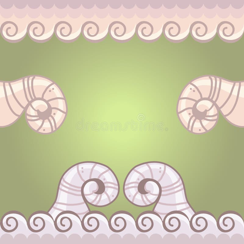 Lamb horns and laces stock vector. Illustration of horoscope - 46969768