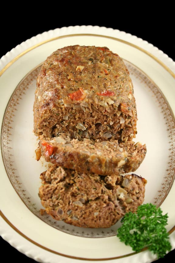 Lamb Meatloaf 3 stock photo. Image of baked, garnish, gourmet - 2909358