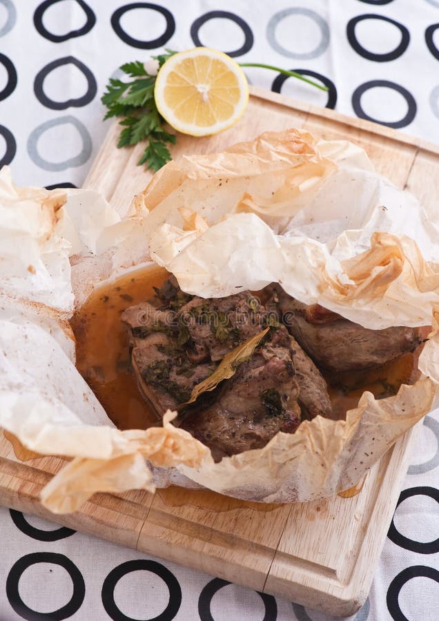 Lamb Chop in Herb Crust stock photo. Image of chop, delicious - 12526368