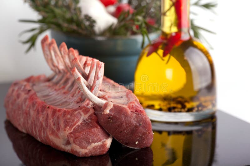 Lamb rack stock photo. Image of studio, multi, freshness - 22242908