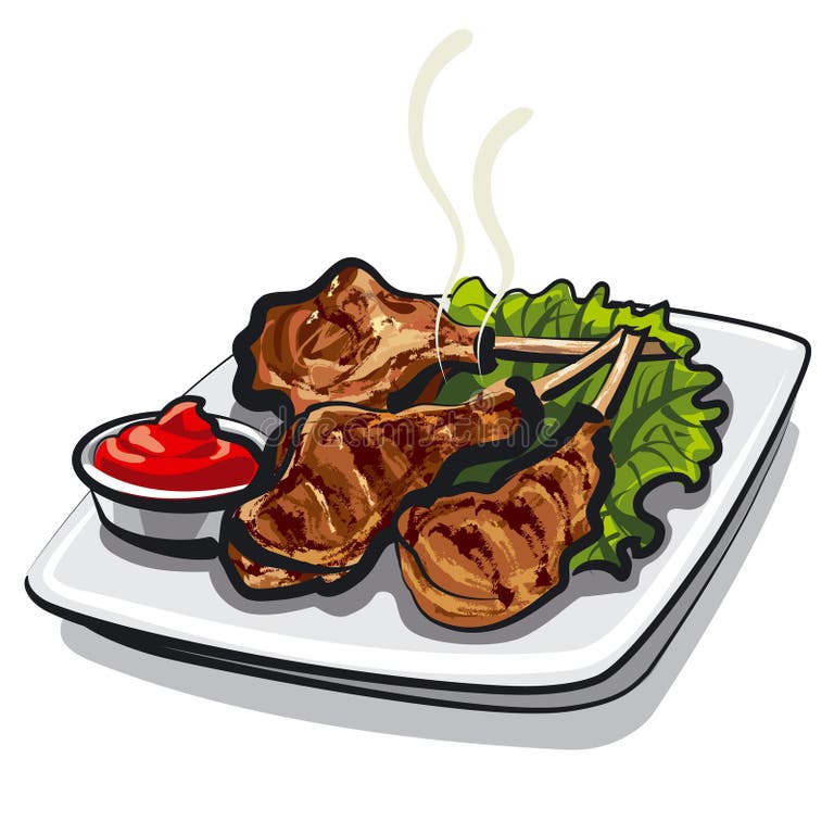 Rack Ribs Stock Illustrations – 2,104 Rack Ribs Stock Illustrations ...