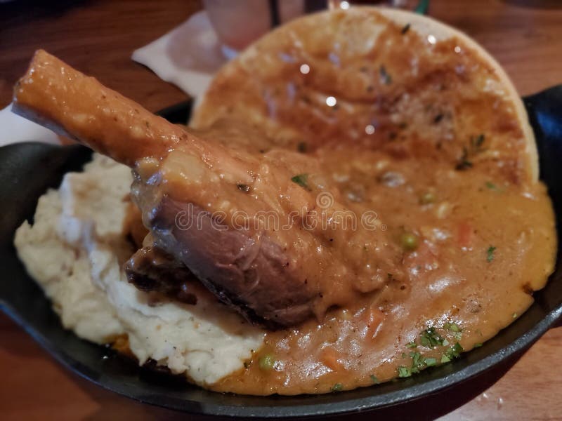 Lamb Shank Pot Pie stock image. Image of lunch, produce - 200655061