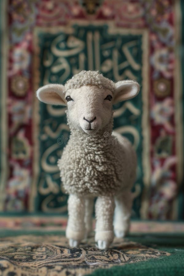 Lamb Stuffed Toy stock photo. Image of kids, figure - 366266938