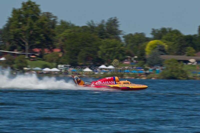 Hydroplane Race at Chevrolet Cup Seattle Seafair Editorial Photography ...