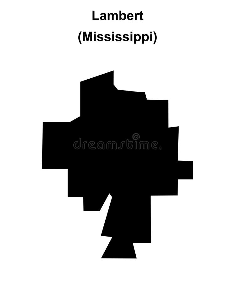 Lambert outline map stock vector. Illustration of empty - 387462416