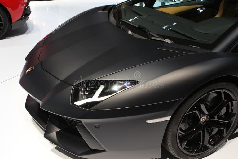 Lamborghini on 64rd IAA editorial photography. Image of luxury - 21304157