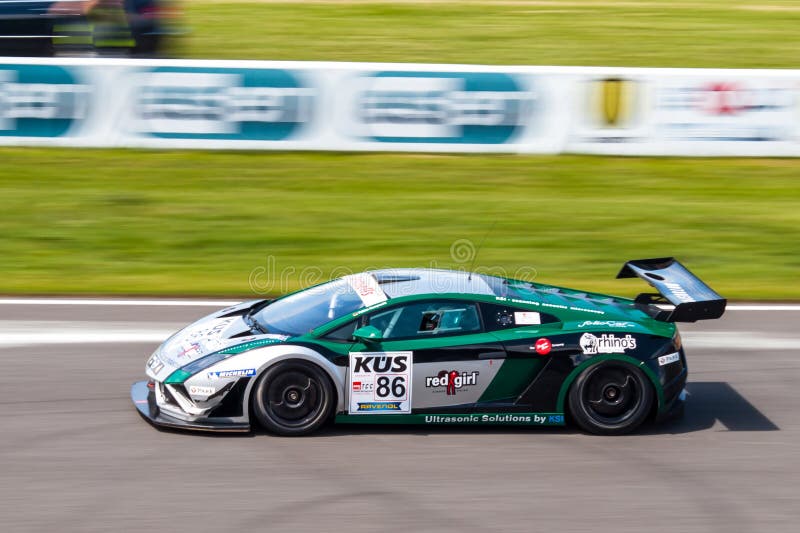 Lamborghini Gallardo Race Car Editorial Photography - Image of ...
