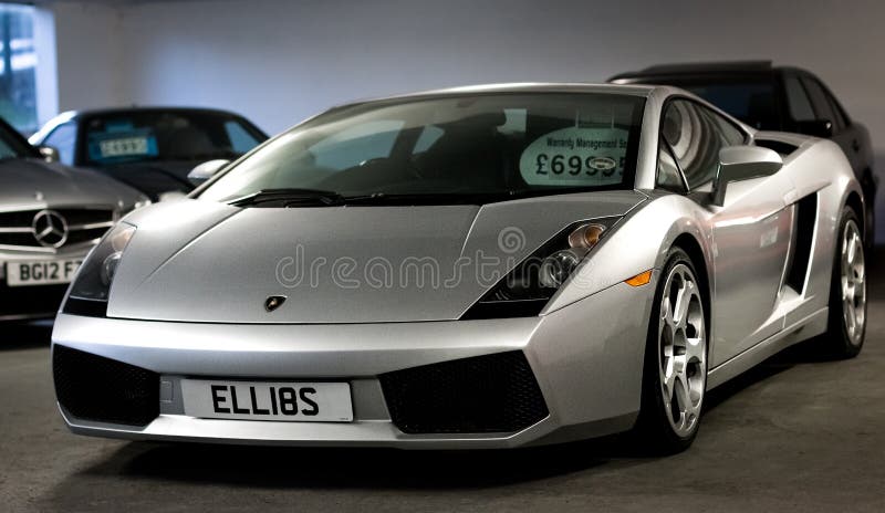 Lamborghini Gallardo Super Car Editorial Stock Photo - Image of fast ...