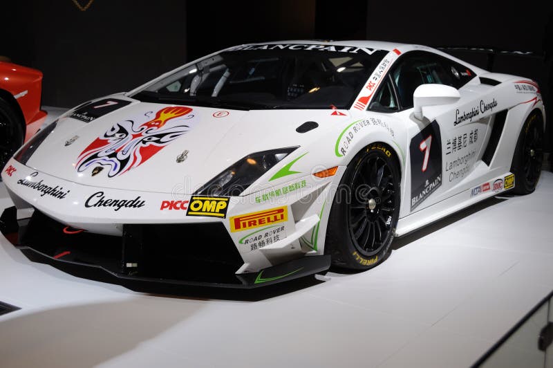 Lamborghini Gallardo Super Trofeo Editorial Stock Photo - Image of cars ...