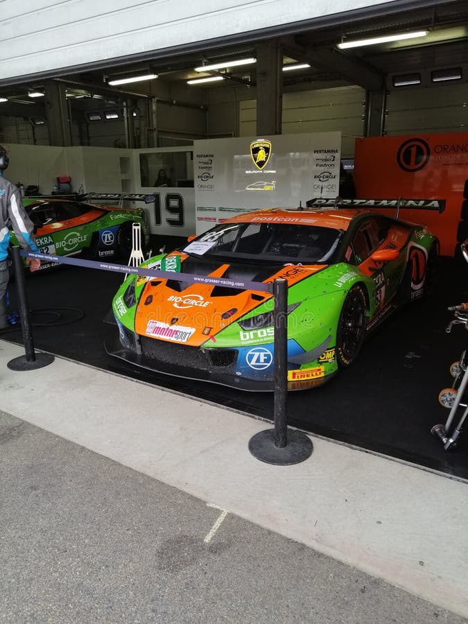 Lamborghini Race Car editorial image. Image of sports - 179710110