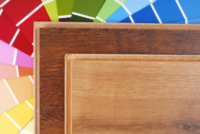 Laminate and color chart stock photo. Image of plank - 34404132