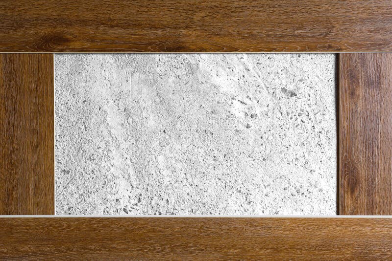 Laminate Flooring Planks Frame Variations on Concrete Floor Background ...