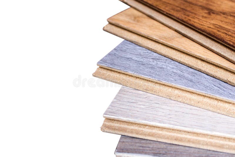 Laminate. Samples of Laminate and Floorboard. Cutting and Laying ...