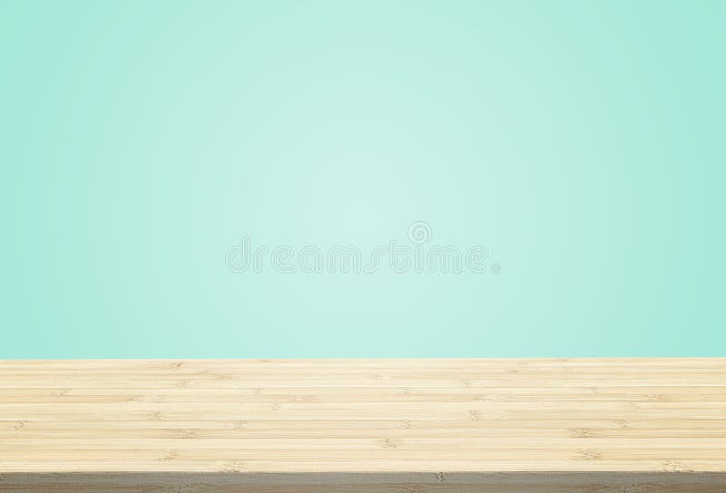 Laminate Table Top On Blurred Mountains Landscape Background Stock ...