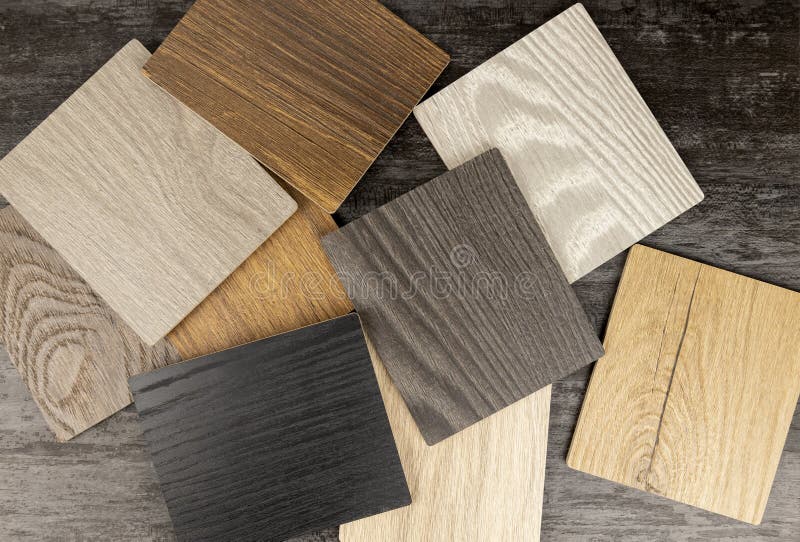 Laminated Samples of MDF Panels. Stock Image - Image of sample, facade ...
