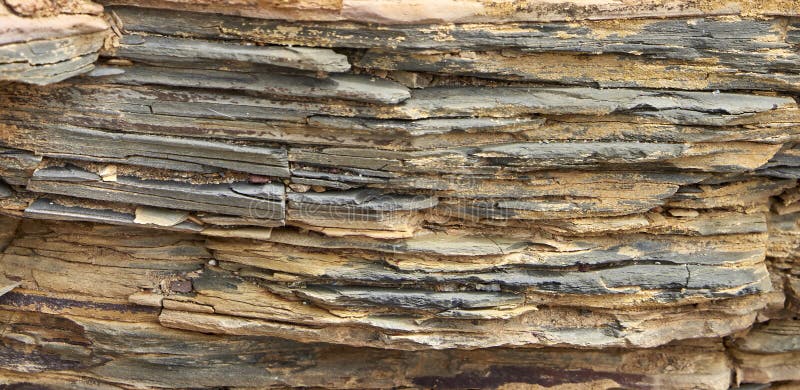 Laminated rocks stock photo. Image of monument, geological - 33046198