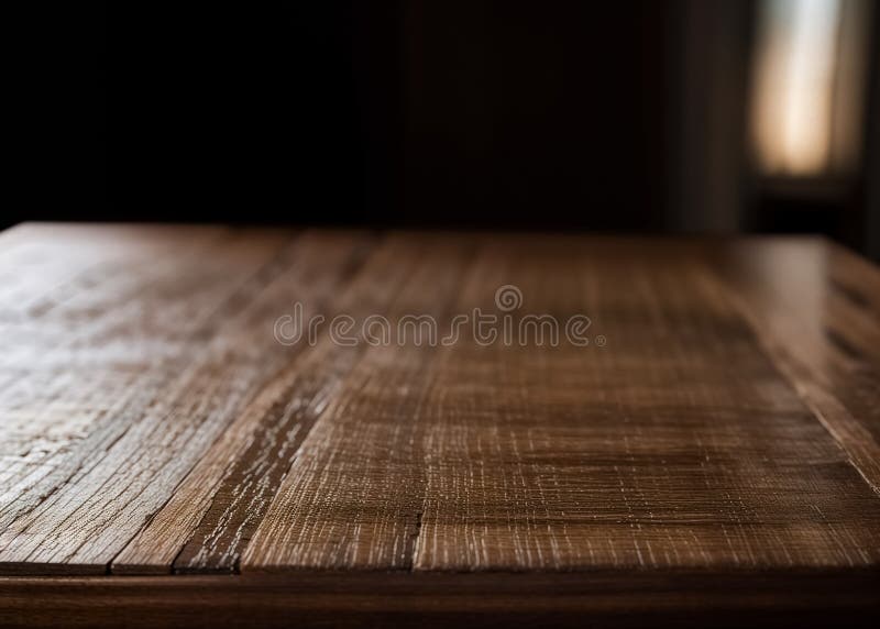 A Laminated Wood Table Pattern. Generative AI Stock Illustration ...