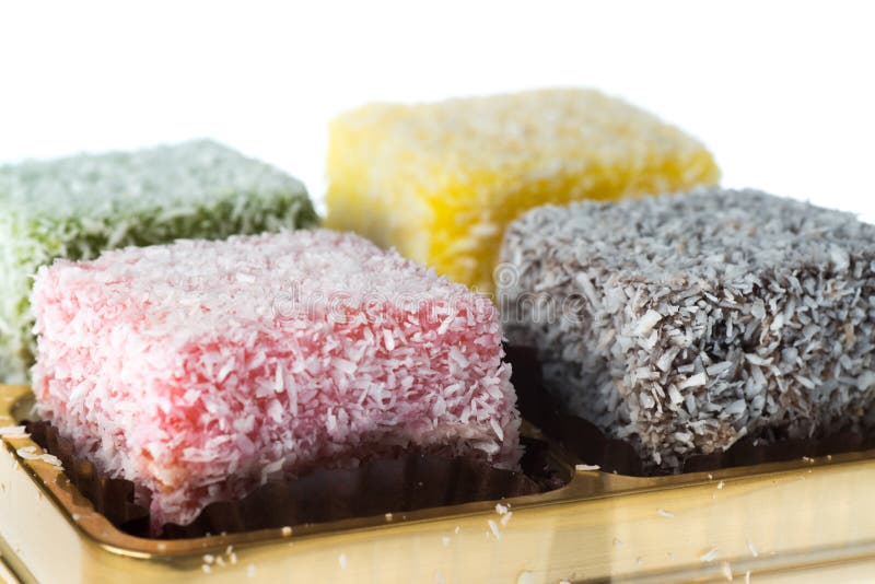 Lamington coconut cake stock photo. Image of dessert - 37019358